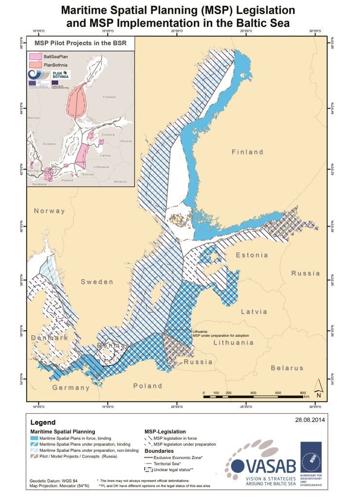 MSP Country Fiches | VASAB