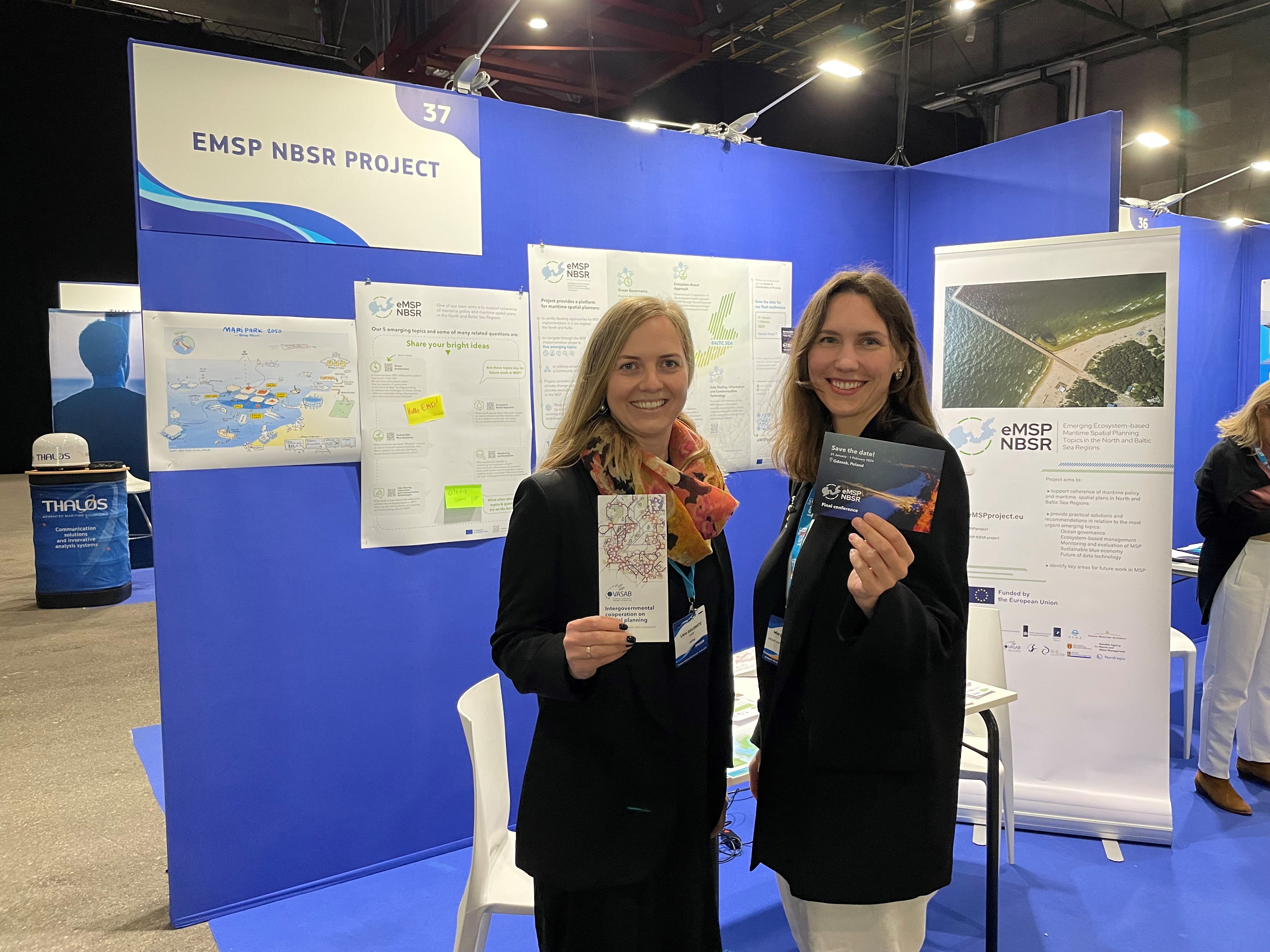 VASAB participated in the European Maritime Days 2023 and European Blue Forum Launch | VASAB